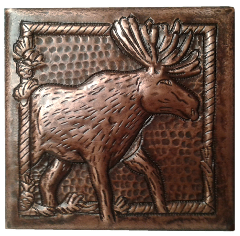 Copper Tile Photos of Patina Finishes - Bath Tubs And More