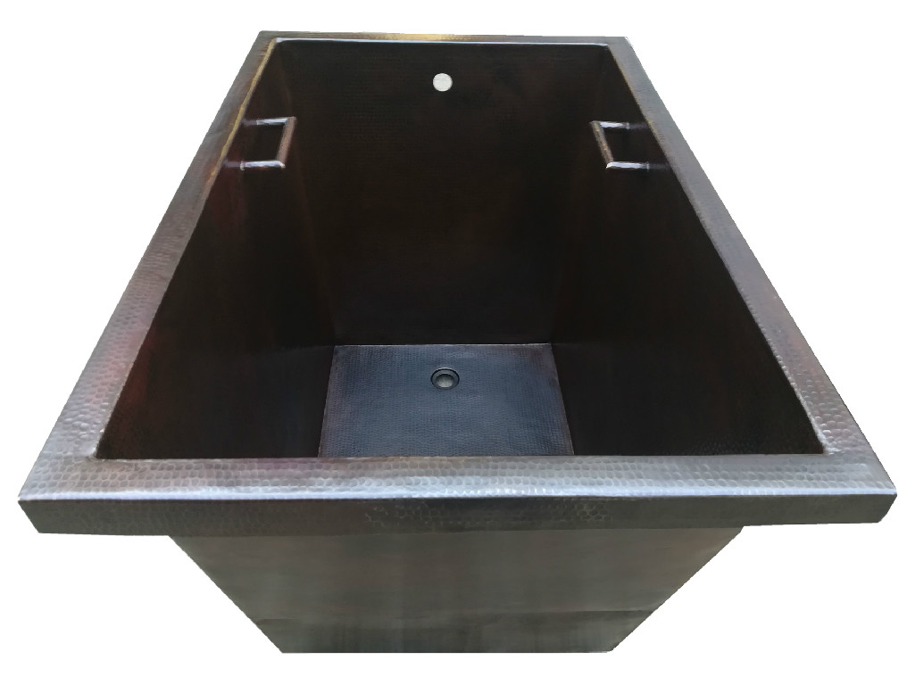 Custom 12 Gauge Copper Bathtubs. Build To Any Size. - Bath Tubs And More