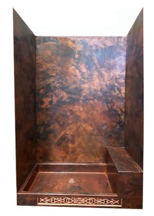 Copper Shower Pans, Custom Build to Any Size - Bath Tubs And More