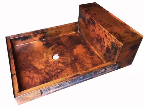 Copper Shower Pans, Custom Build to Any Size - Bath Tubs And More