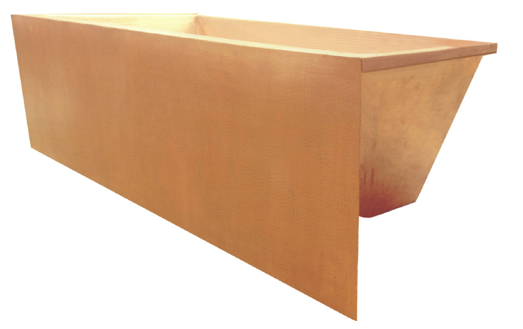 Custom 12 Gauge Copper Bathtubs. Build To Any Size. - Bath Tubs And More