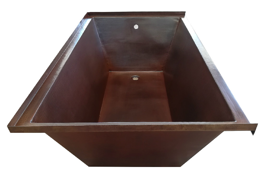 Custom 12 Gauge Copper Bathtubs. Build To Any Size. - Bath Tubs And More