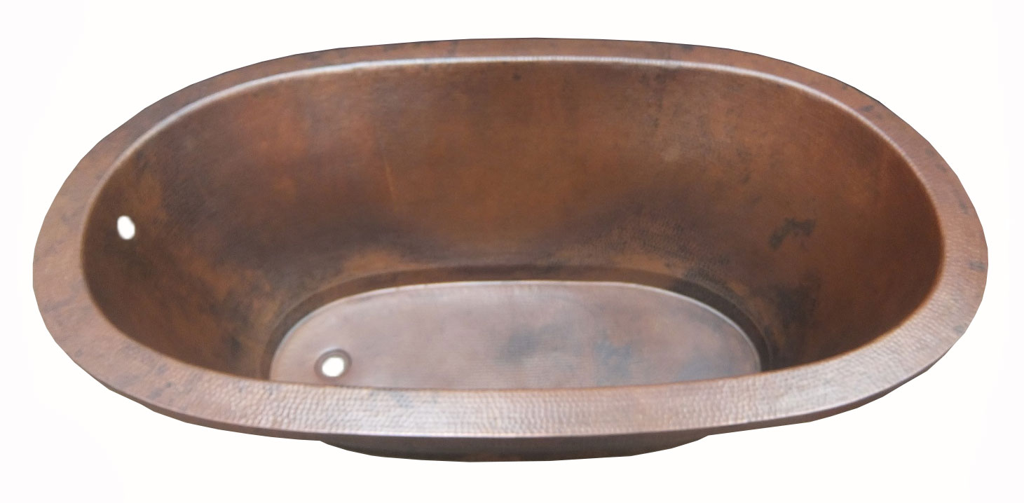 Custom 12 Gauge Copper Bathtubs. Build To Any Size. - Bath Tubs And More